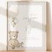 Teddy Bear Custom Sign Editable Template, Vintage Toy Baby Shower ...