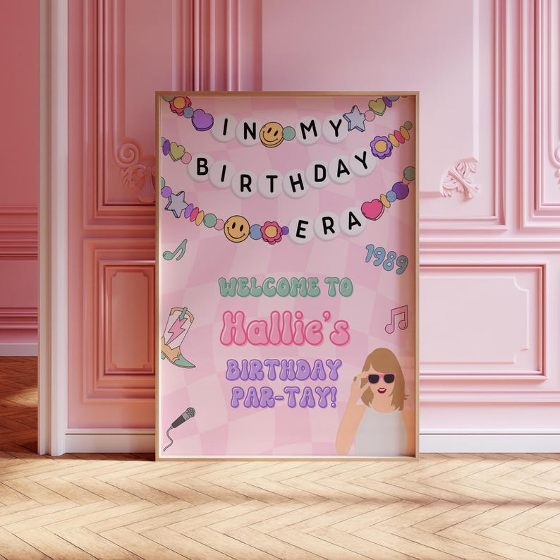 Era Birthday Favor Tag, Birthday Era Party Favor, Music Tour Movie ...