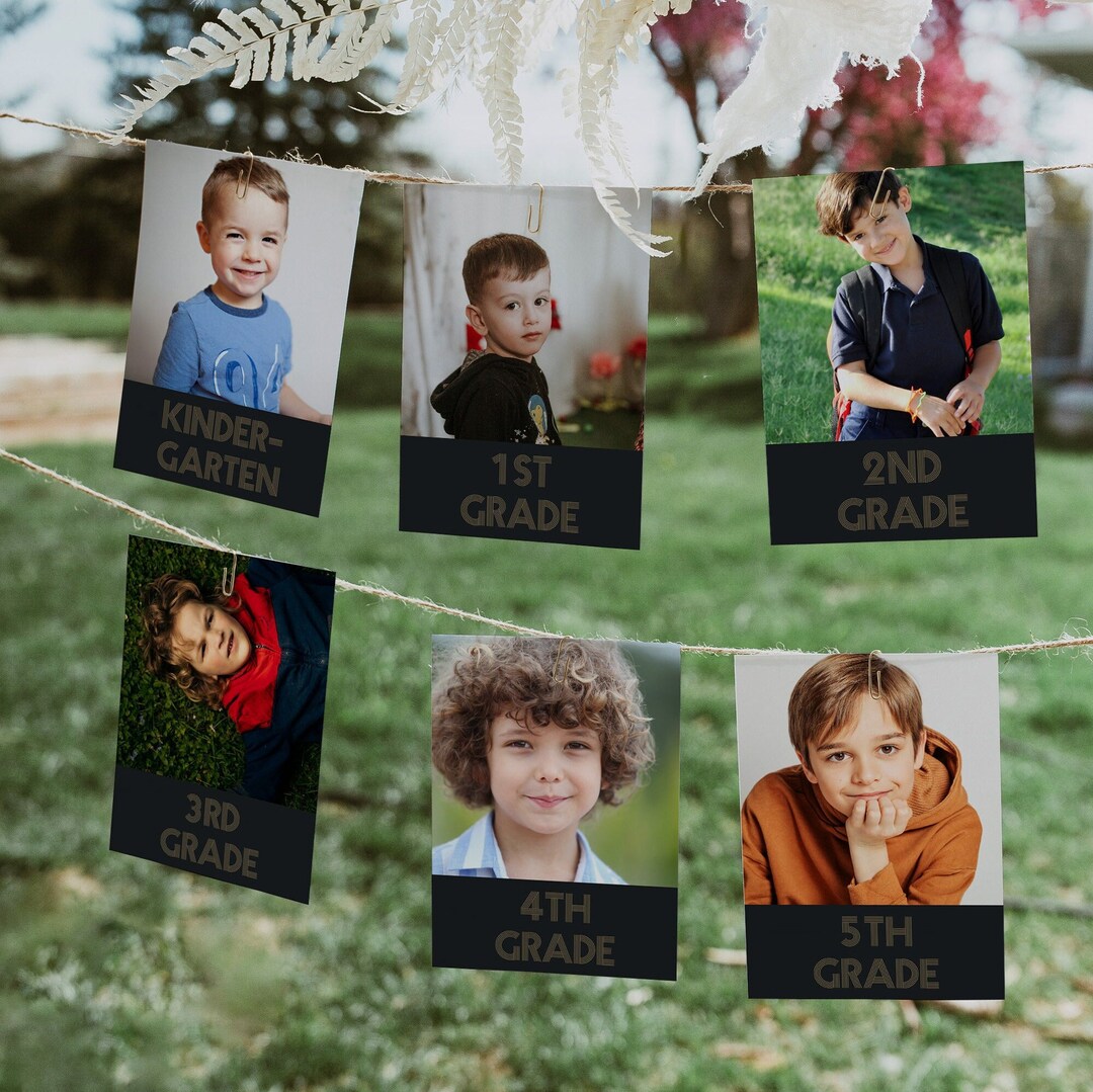 Modern Graduation Phot Banner Template, Masculine Graduation Flag ...