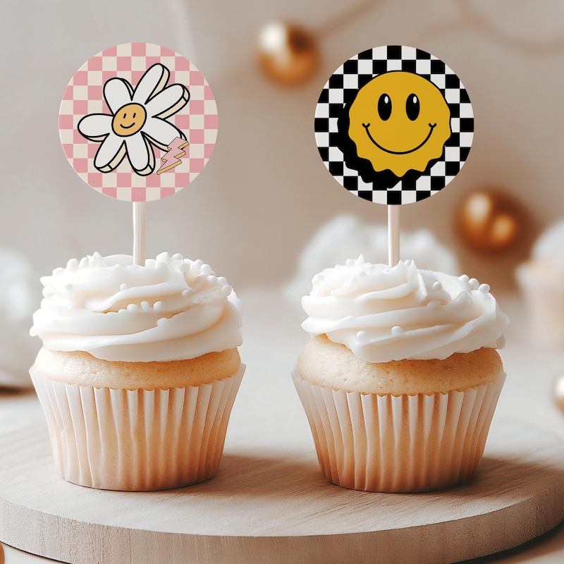 Groovy Cupcakes - Etsy