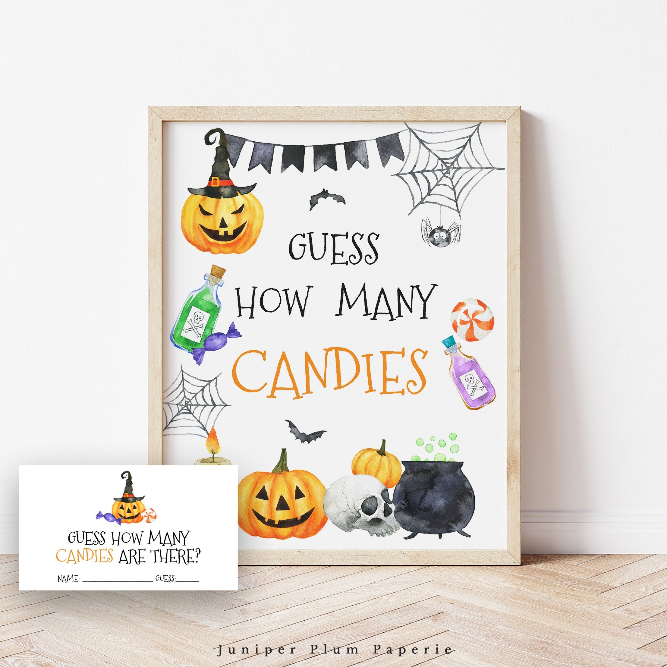 Guess How Many Printable Halloween Free Halloween Printable Stickers