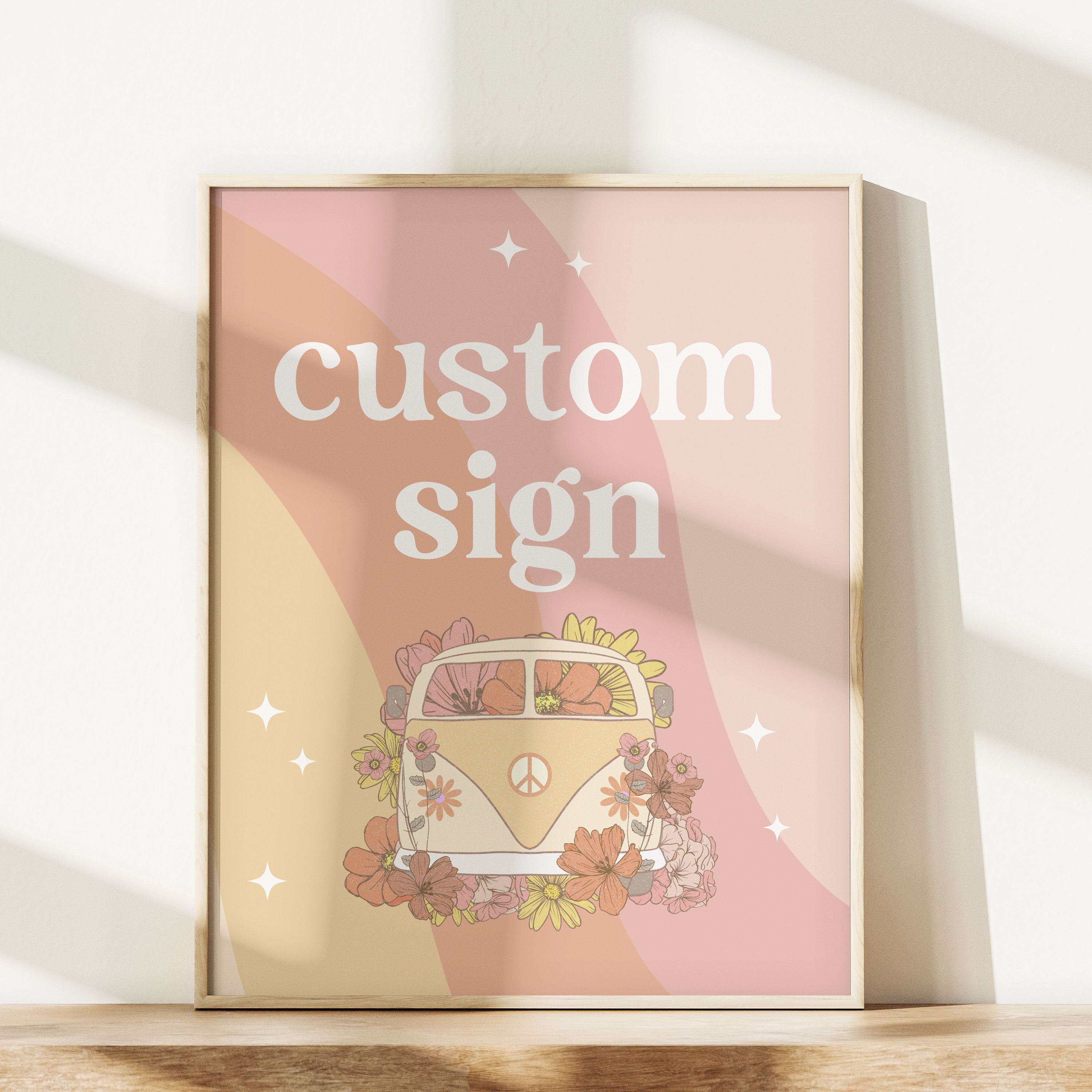 Groovy Tattoo Station Sign, Groovy One Birthday Decorations, Retro ...