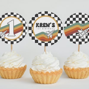 Two Fly Birthday Invitation Template, Printable Airplane Birthday Party ...