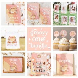 Groovy One Birthday - Etsy