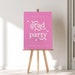 Hot Pink Graduation Welcome Sign Template, BOHO Graduation Party ...
