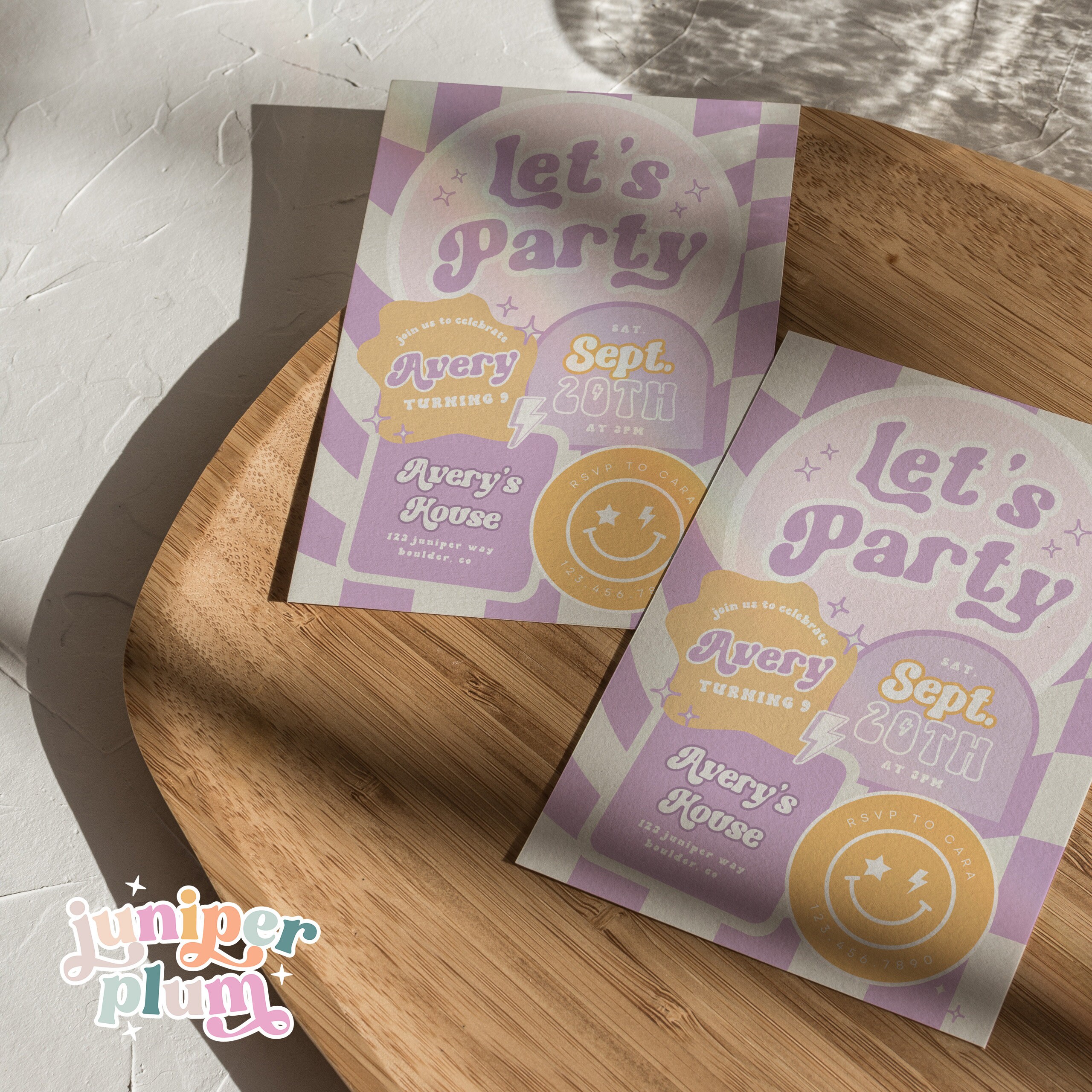Editable Smile Face Invite, Smile Face Birthday, Emoji Invitation ...