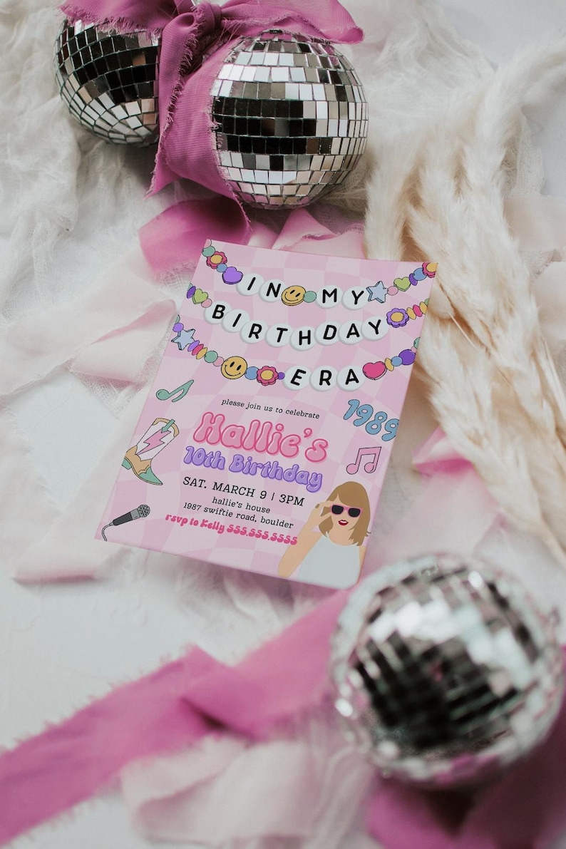 Era Birthday Favor Tag, Birthday Era Party Favor, Music Tour Movie ...
