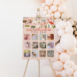 Cottagecore Birthday Welcome Template, Garden Party Birthday Welcome ...