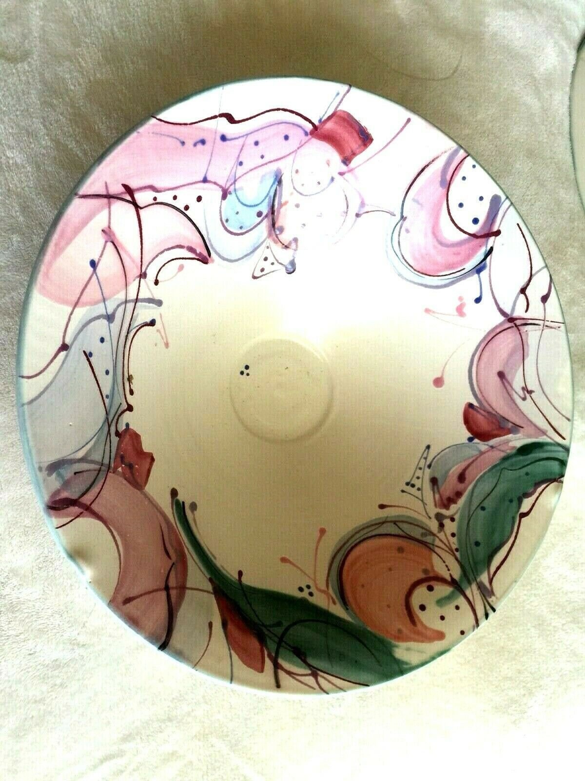 Vintage Clay & Color Studio Hand Painted Ceramic Bowl - Etsy