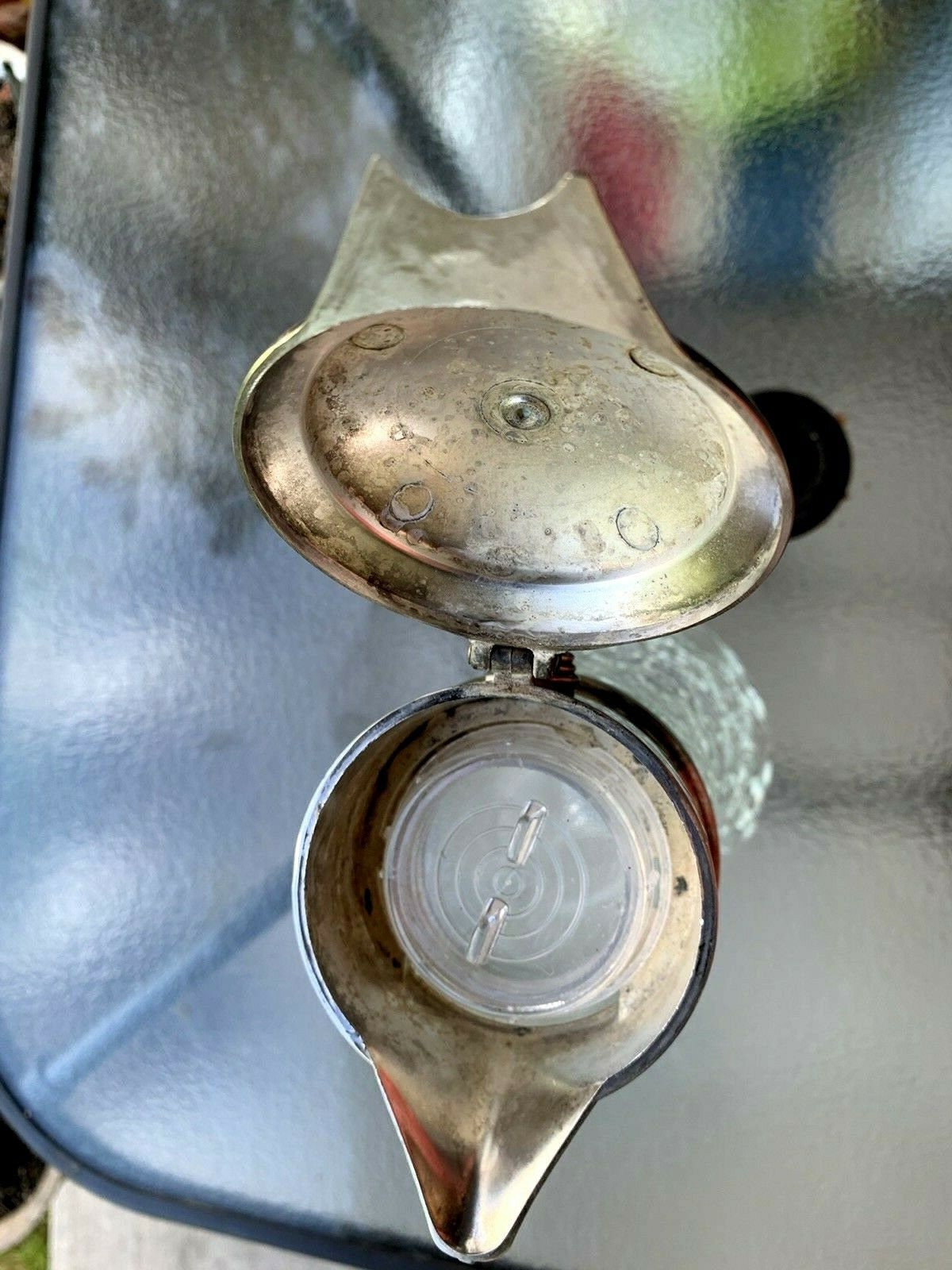 VTG Lead Crystal Wine/water Pitcher With Silver Lead and Handle 12 ...