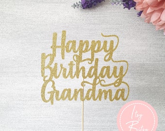 Grandma Cake Topper | Etsy
