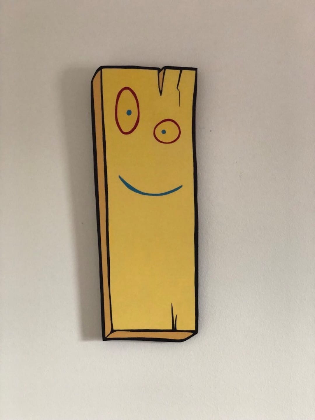 Plank From Ed Edd & Eddy, Meme, Wood Painting, Nostalgia, Wood Art, Cool Gifts, Funny Gift, Gag ...