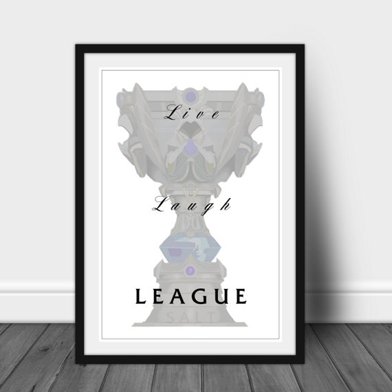 Live. Laugh. League of Legends Poster | Etsy