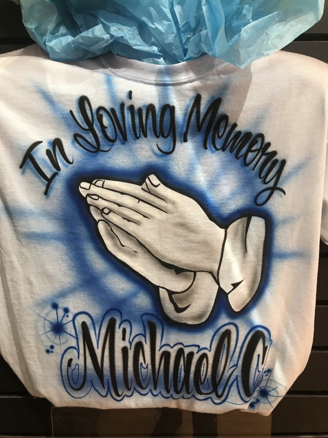 In Loving Memory Custom Airbrush - Etsy