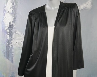 Black Loose Fitting Jacket - Etsy