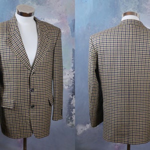 Gun Club Check Blazer 1980s German Vintage Single-breasted | Etsy