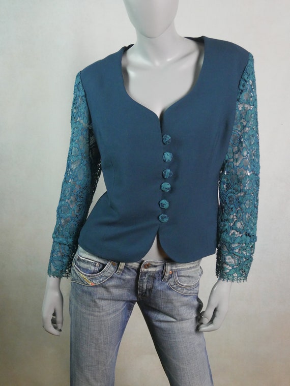 Dark Turquoise Blazer