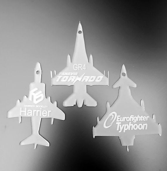 Classic Military Jet Aircraft Christmas Tree Decoration. - Etsy