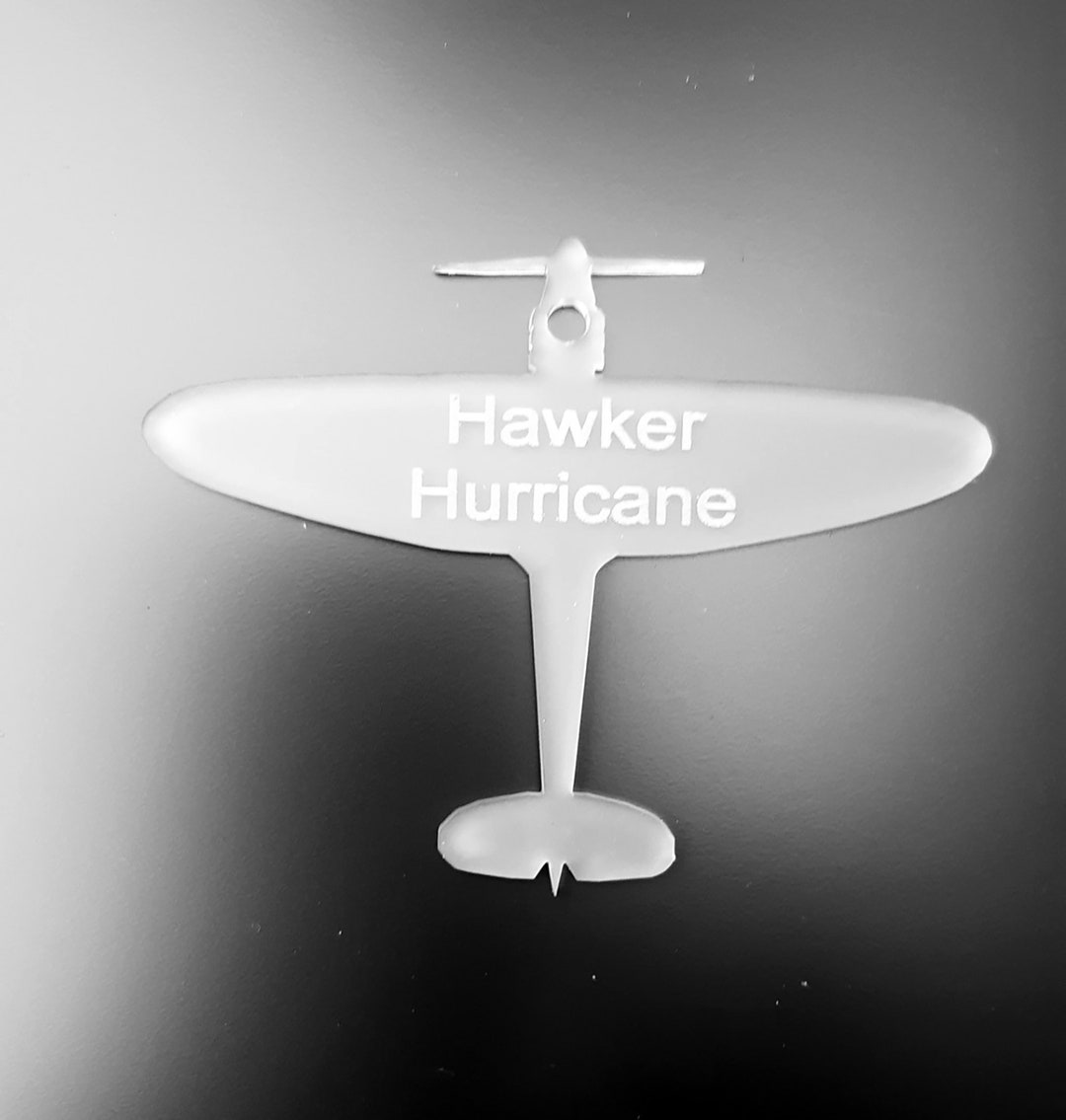 Hawker Hurricane Christmas Tree Decoration: Laser Cut WW2 Aircraft - Etsy