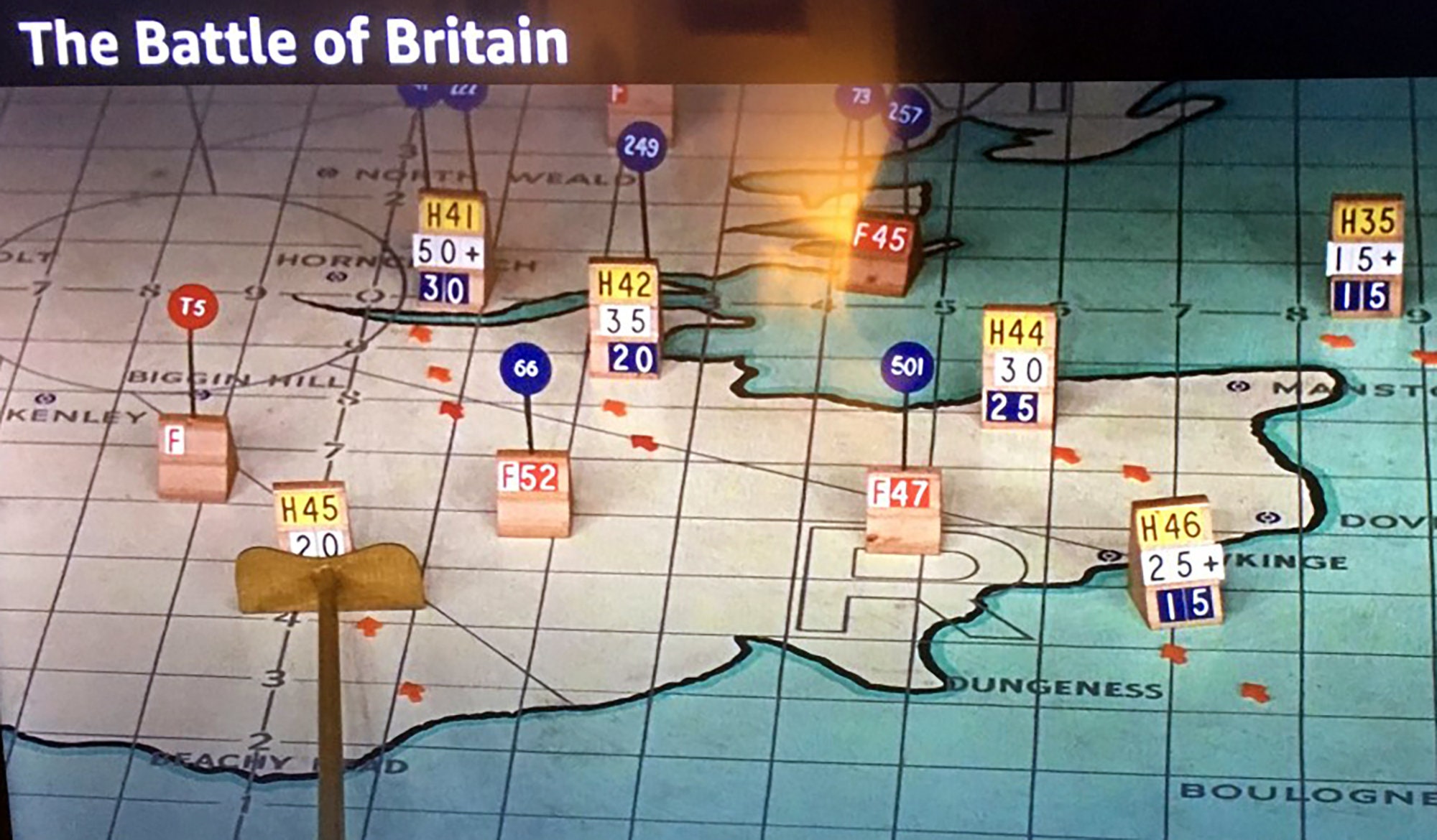 Spitfire Inspired Dowding System WW2 Aircraft Operations Room - Etsy