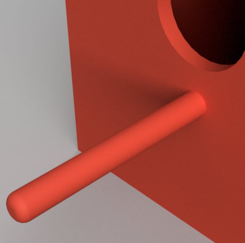 3D Printable 5" X 5" X 5" Finch Nesting Box Outside Mount: Cozy Corner ...