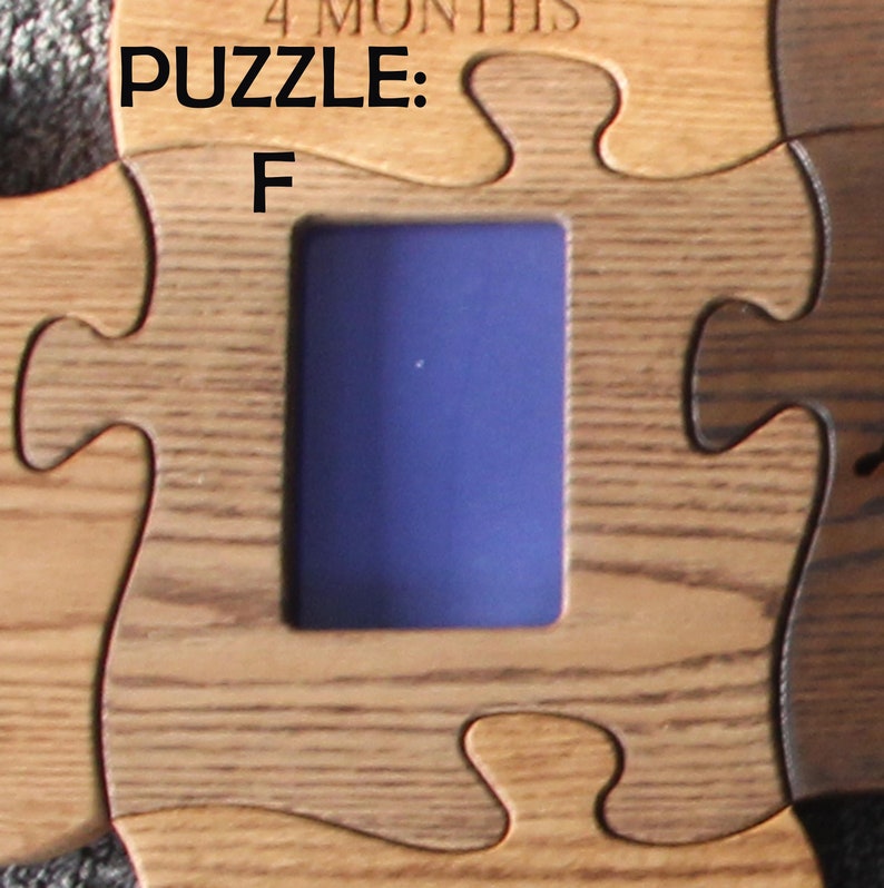 Puzzle Piece Picture Frame Collection - Etsy