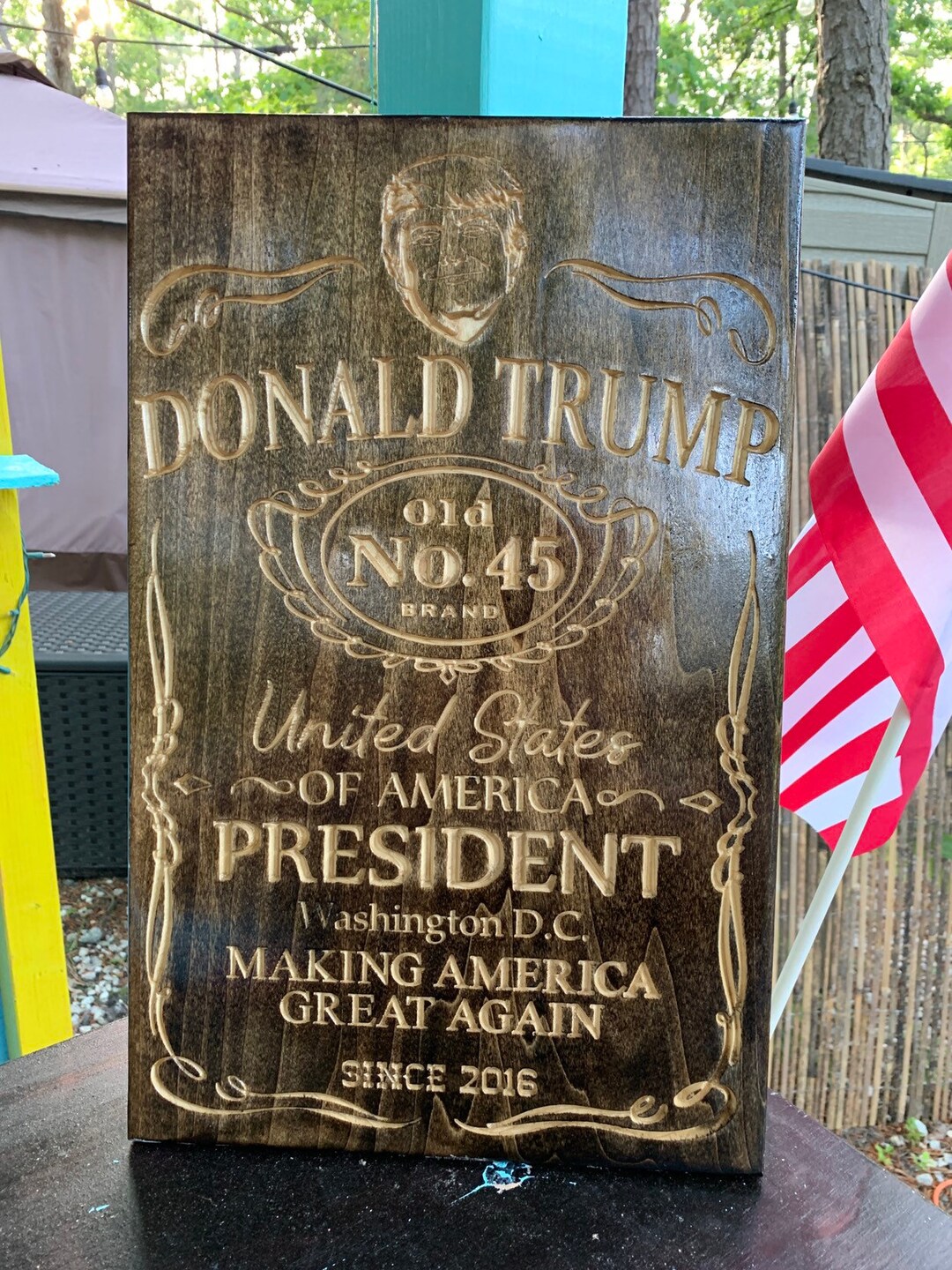 Donald Trump Old No 45 - Etsy
