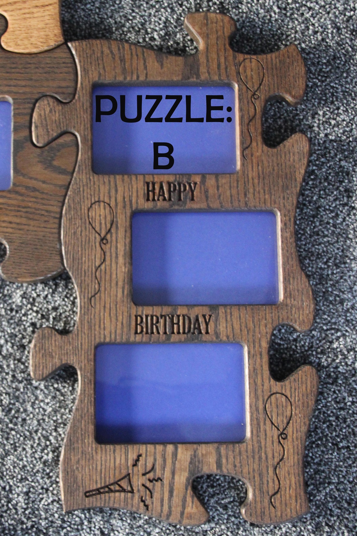 Puzzle Piece Picture Frame Collection - Etsy