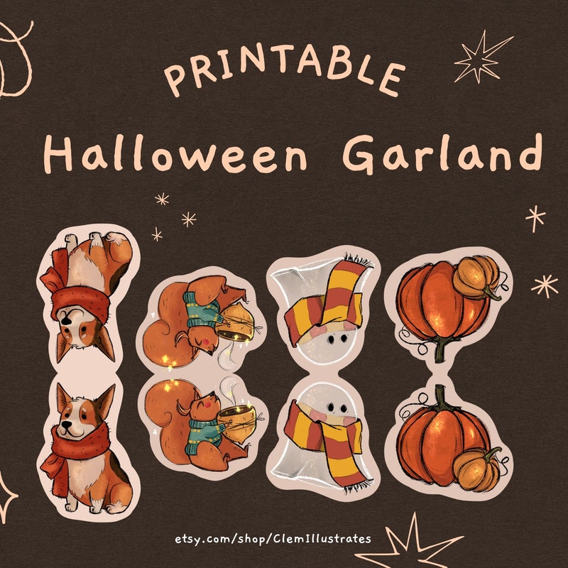 Halloween Garland - Etsy