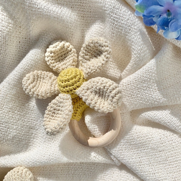 Flower Rattle - Etsy