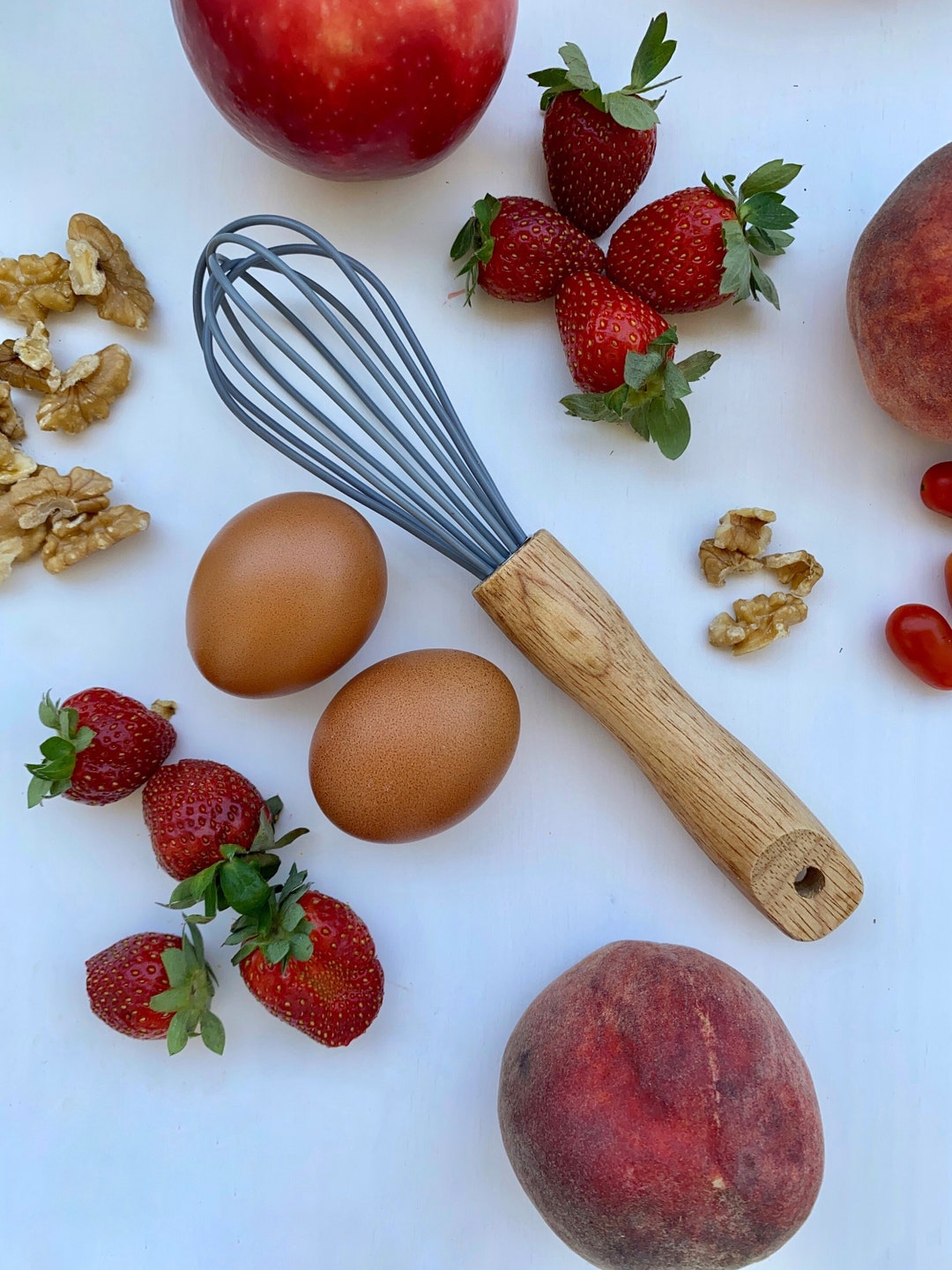 Wooden Egg Whisk: Montessori Kitchen Utensil for Toddlers - Etsy New ...