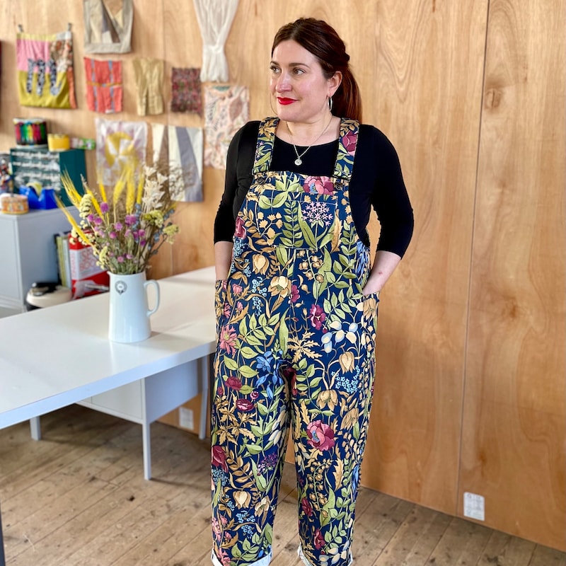 Floral Overalls Womens - Etsy