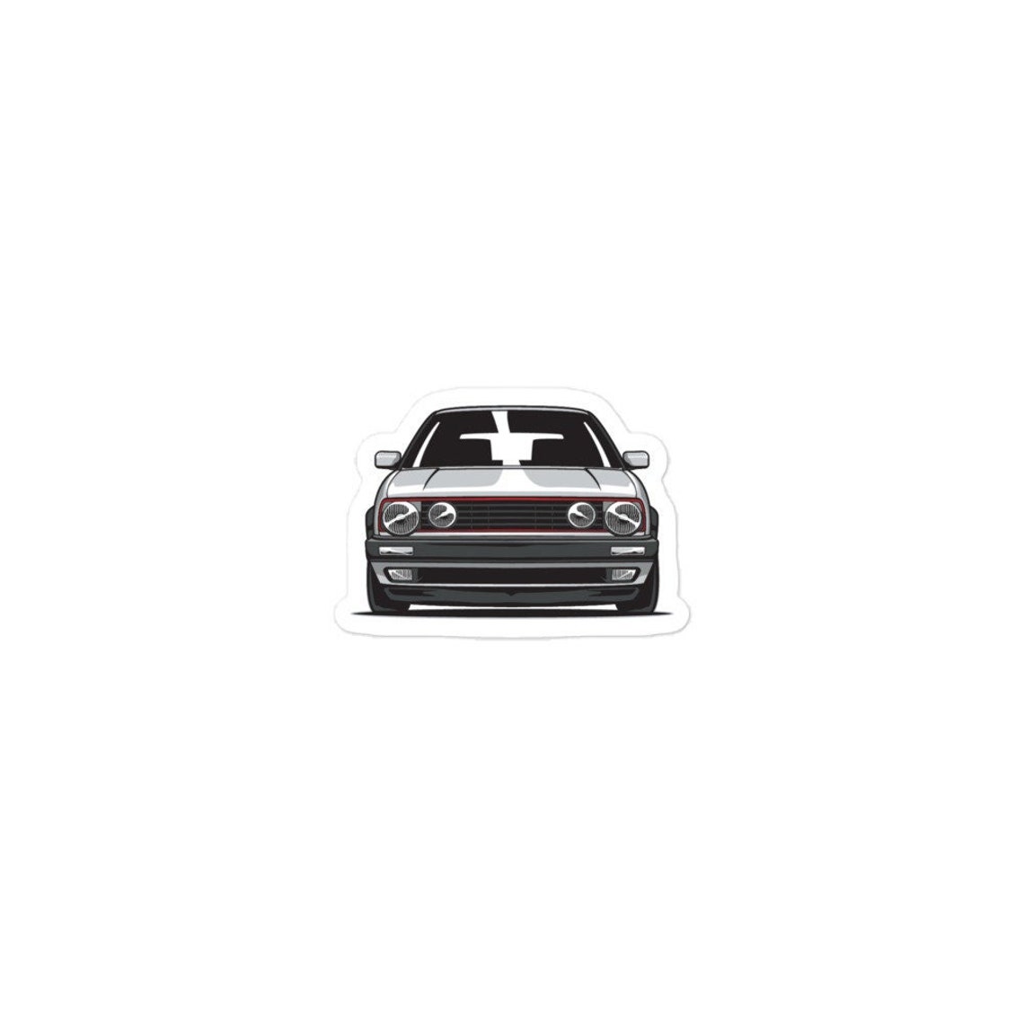 MK2 Volkswagen GTI Sticker - Etsy