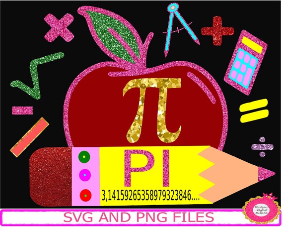 Pi Svg Happy Pi Day SVG Math Teachers Svg Math Svg | Etsy