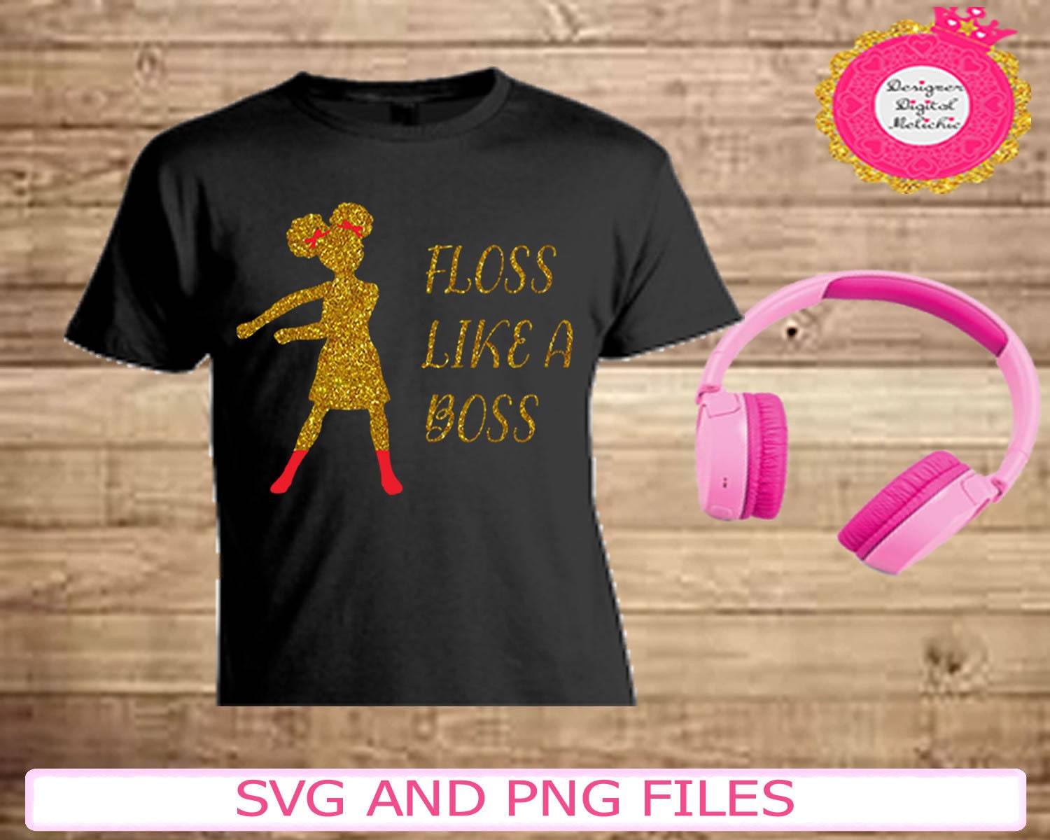 Floss SVG, Puff Afro, Girls Dance, Instant Download, Svg Png, Floss ...