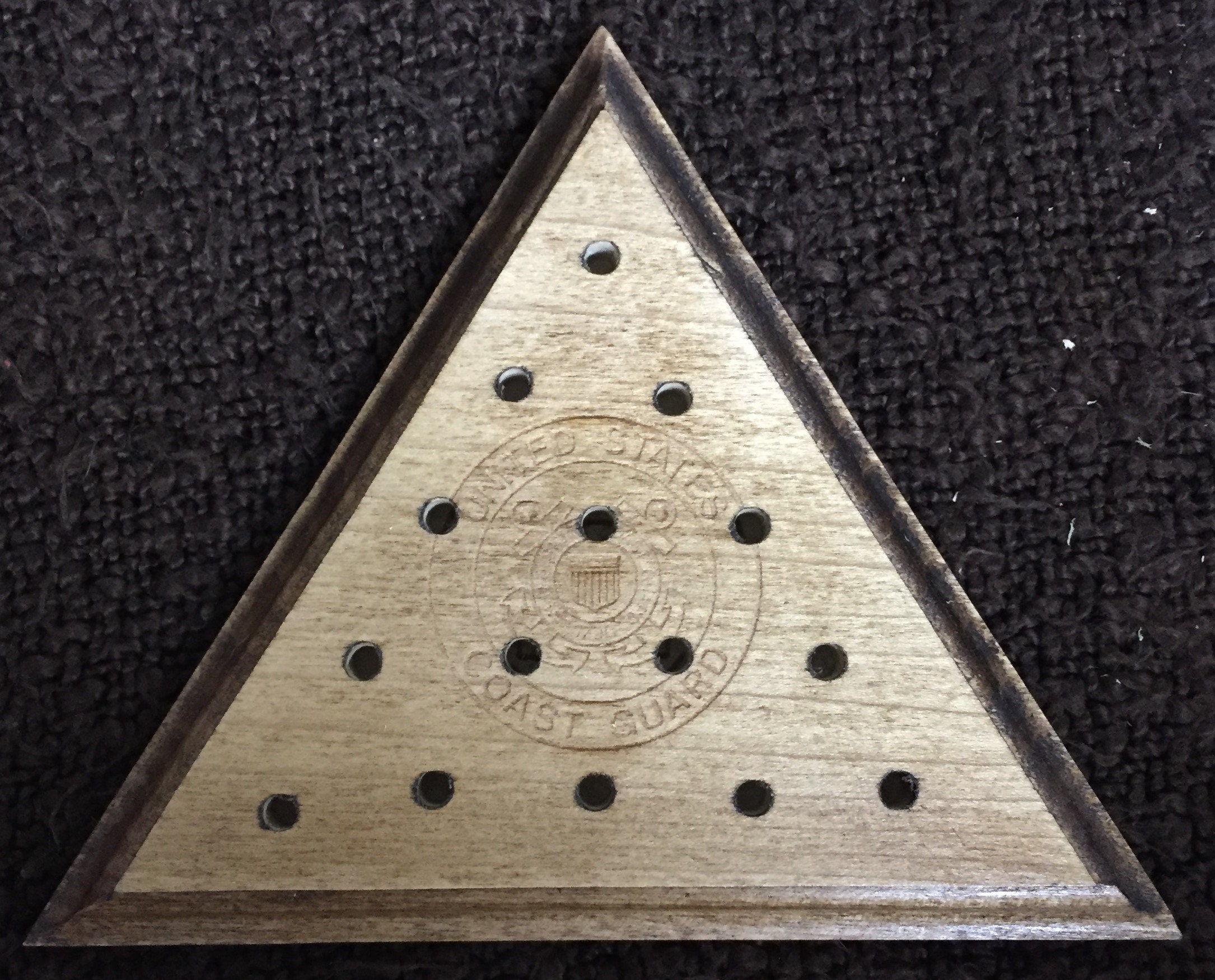 Military Branch Wooden Golf Tee Triangle Game - Etsy