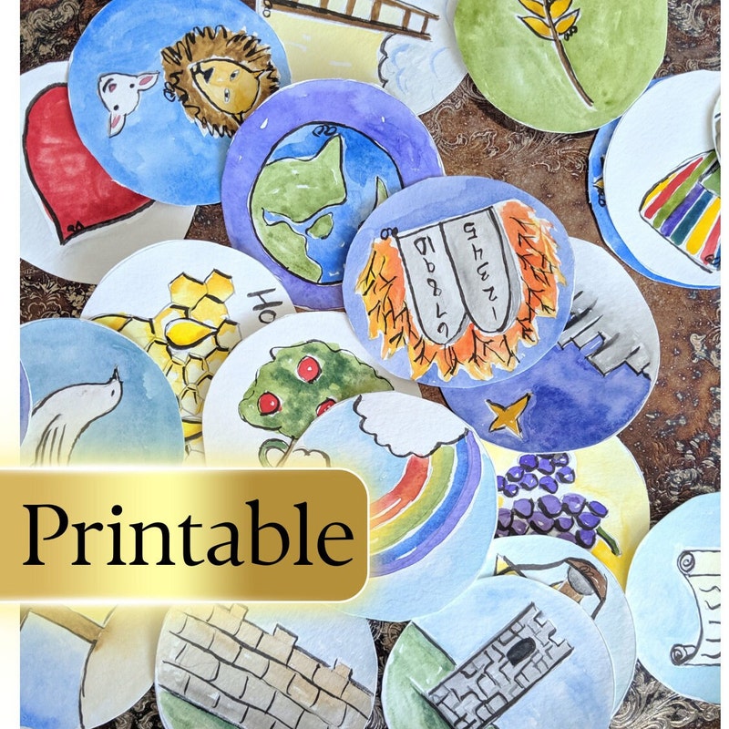 Blue Jesse Tree Ornaments - Etsy