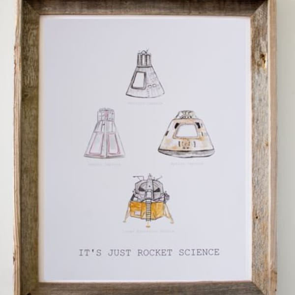 Lunar Module Wall Art - Etsy