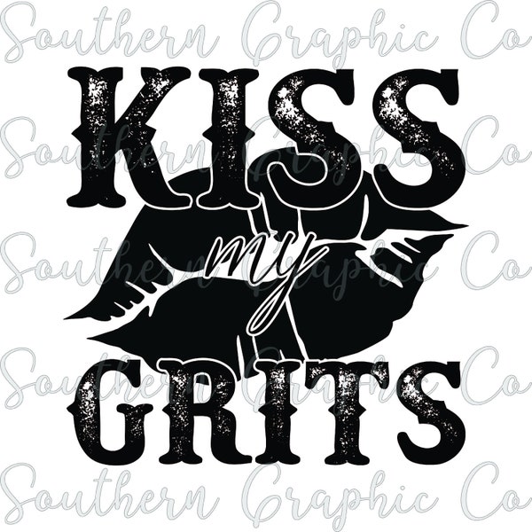 Kiss My Grits - Etsy