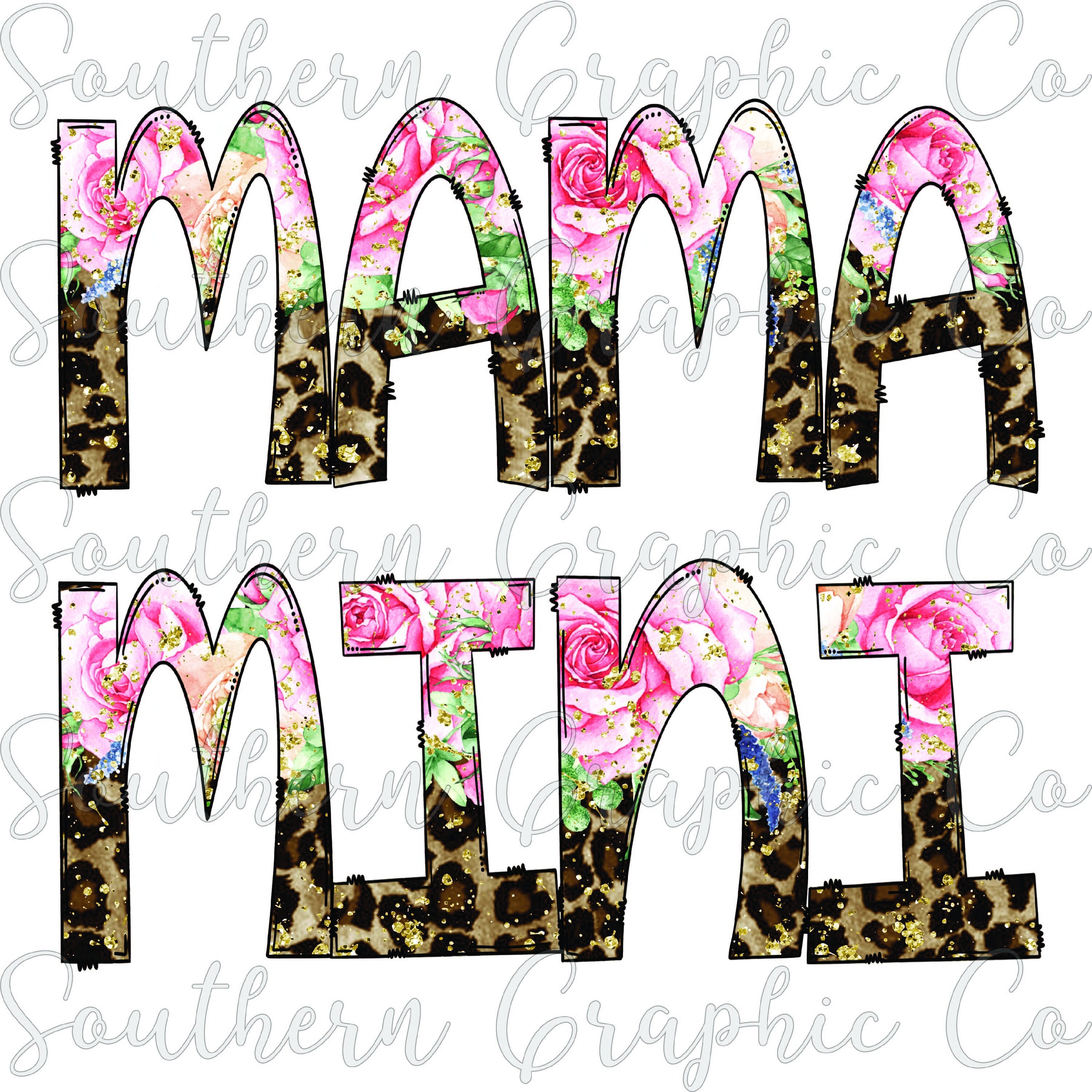 Mama and Mini PNG Bundle Mama Sublimation PNG Mini PNG | Etsy