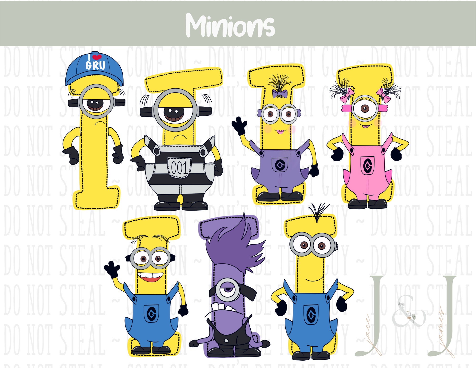 Despicable Me Letter Font