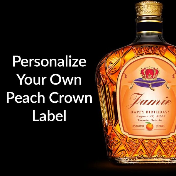 Crown Royal Sticker Custom - Etsy