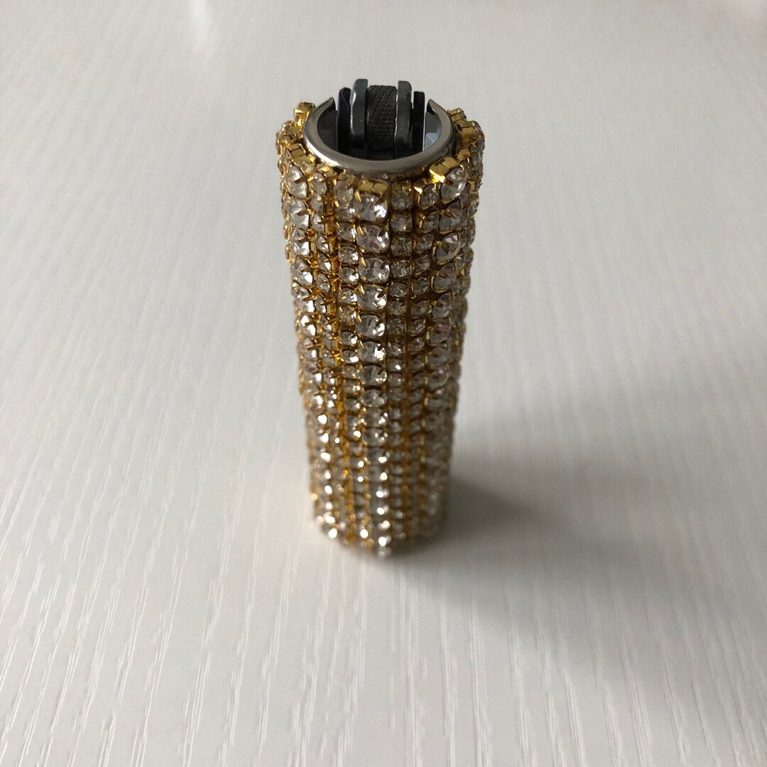 Royal Gold Diamond Clipper Lighter - Etsy UK