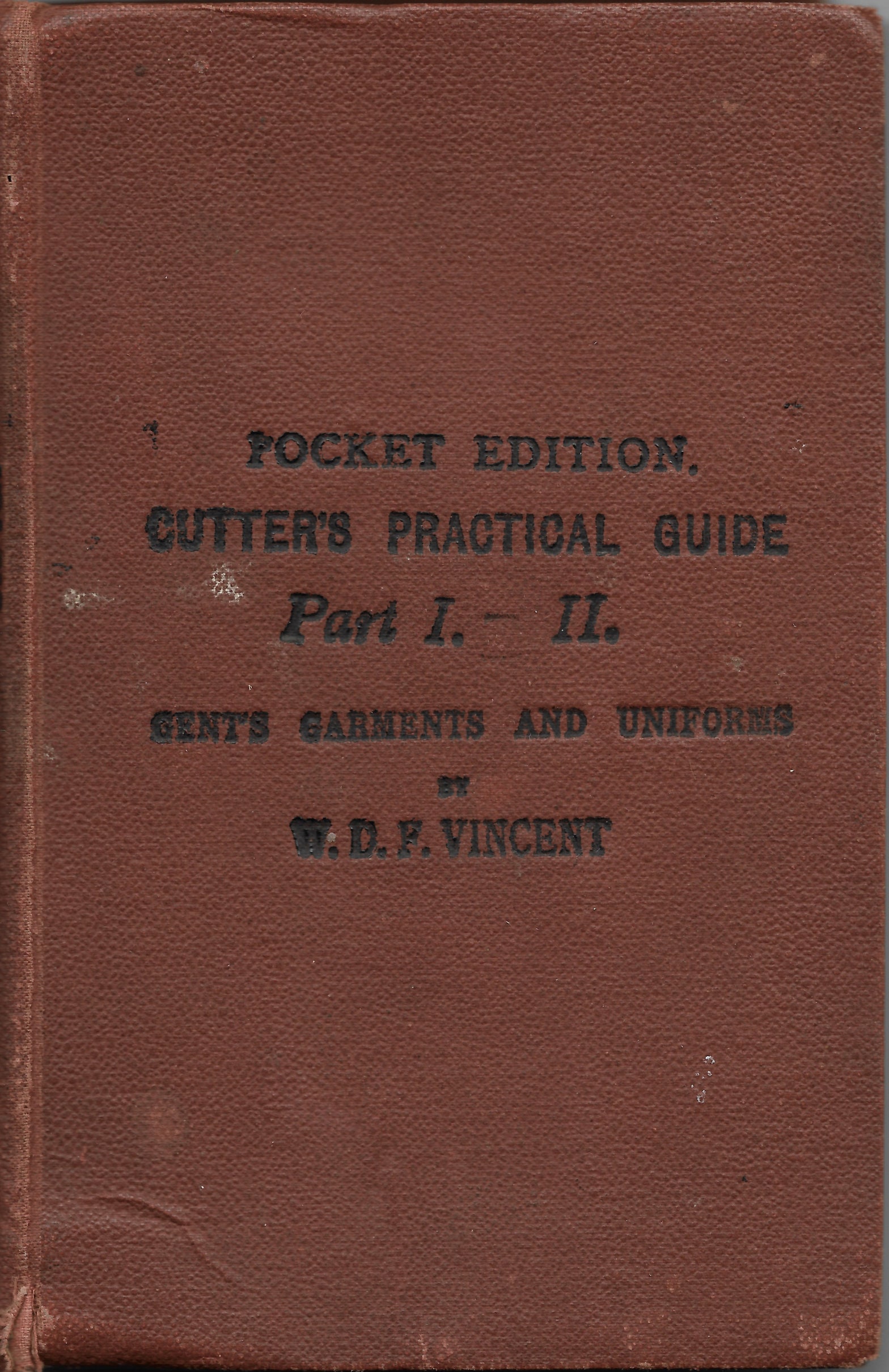 Pocket Edition Cutters Practical Guide 1915 - W. D. F. Vincent - PDF ...