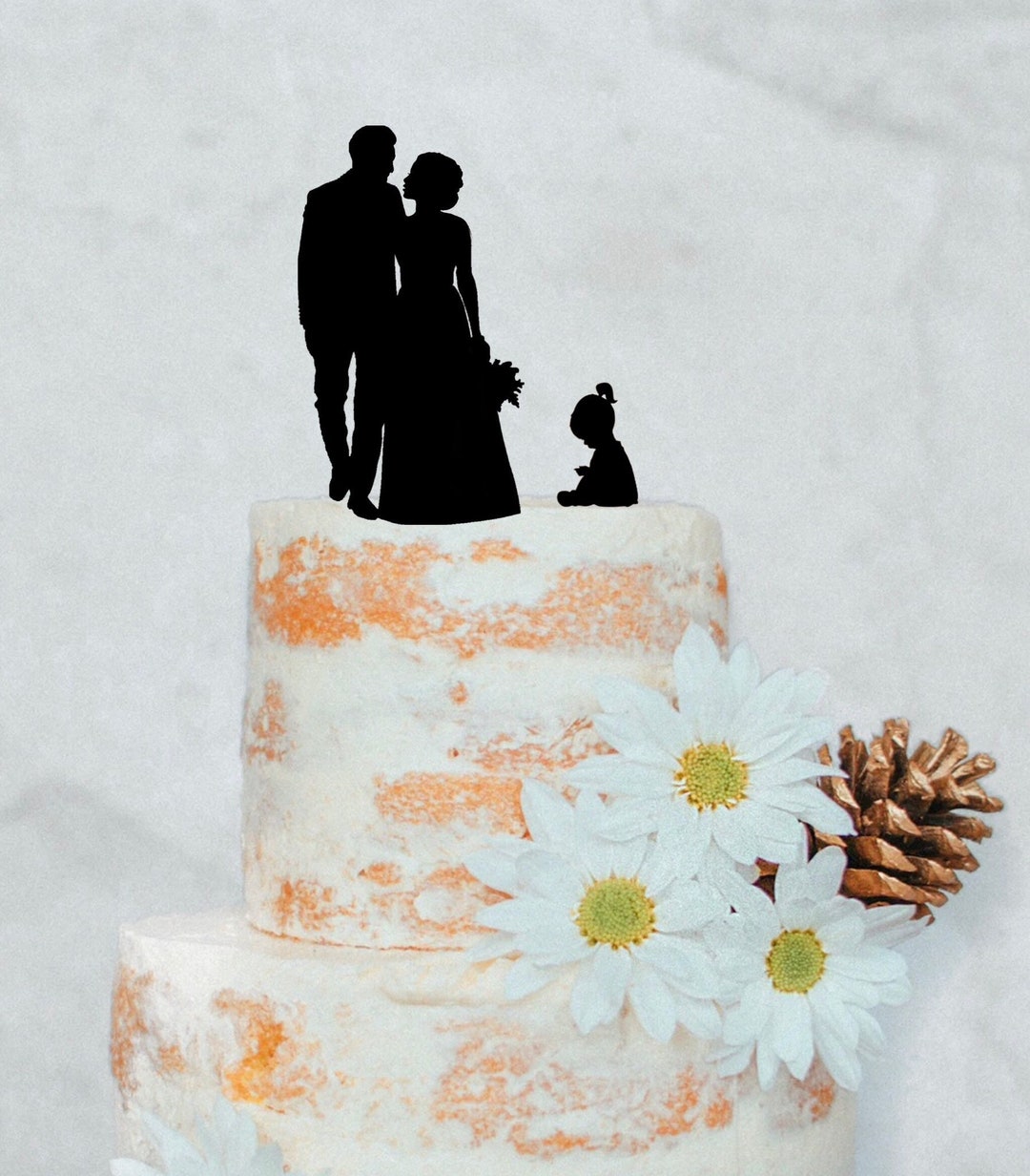 Torten Cake Topper Tortentopper Hochzeit Kuchen Baby Kind Brautpaar ...