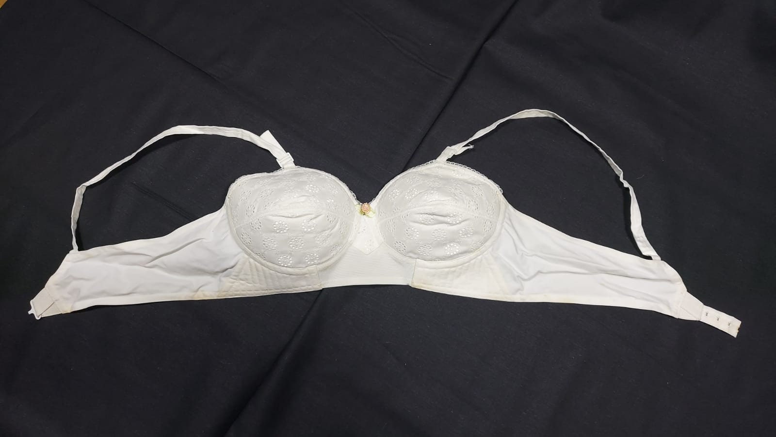 NOS 50s/60s White Cotton Bra No 22 - Etsy