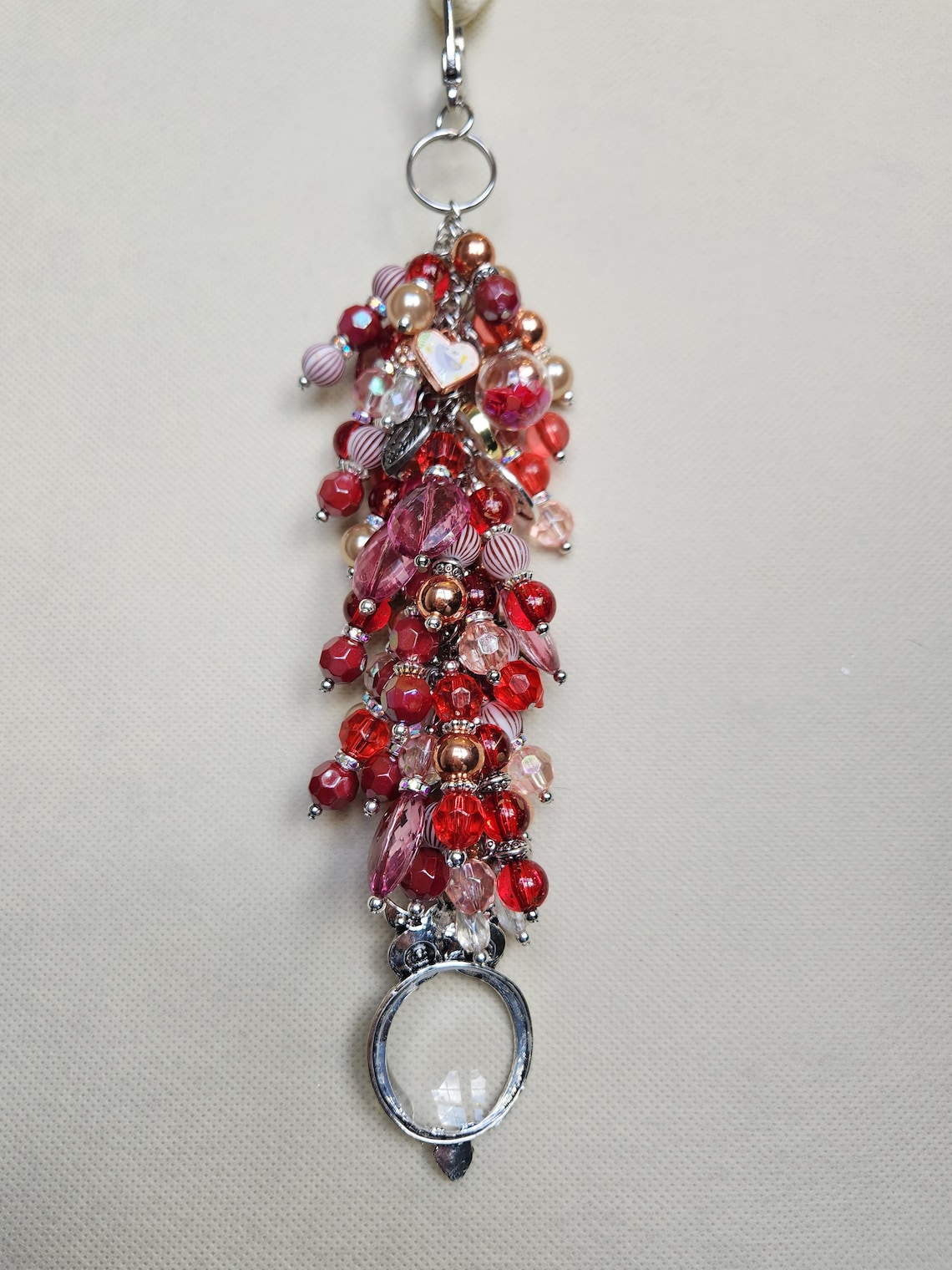 Chunky Charm Dangle for a Junk Journal, Key Chain Dangle, Purse Charm ...