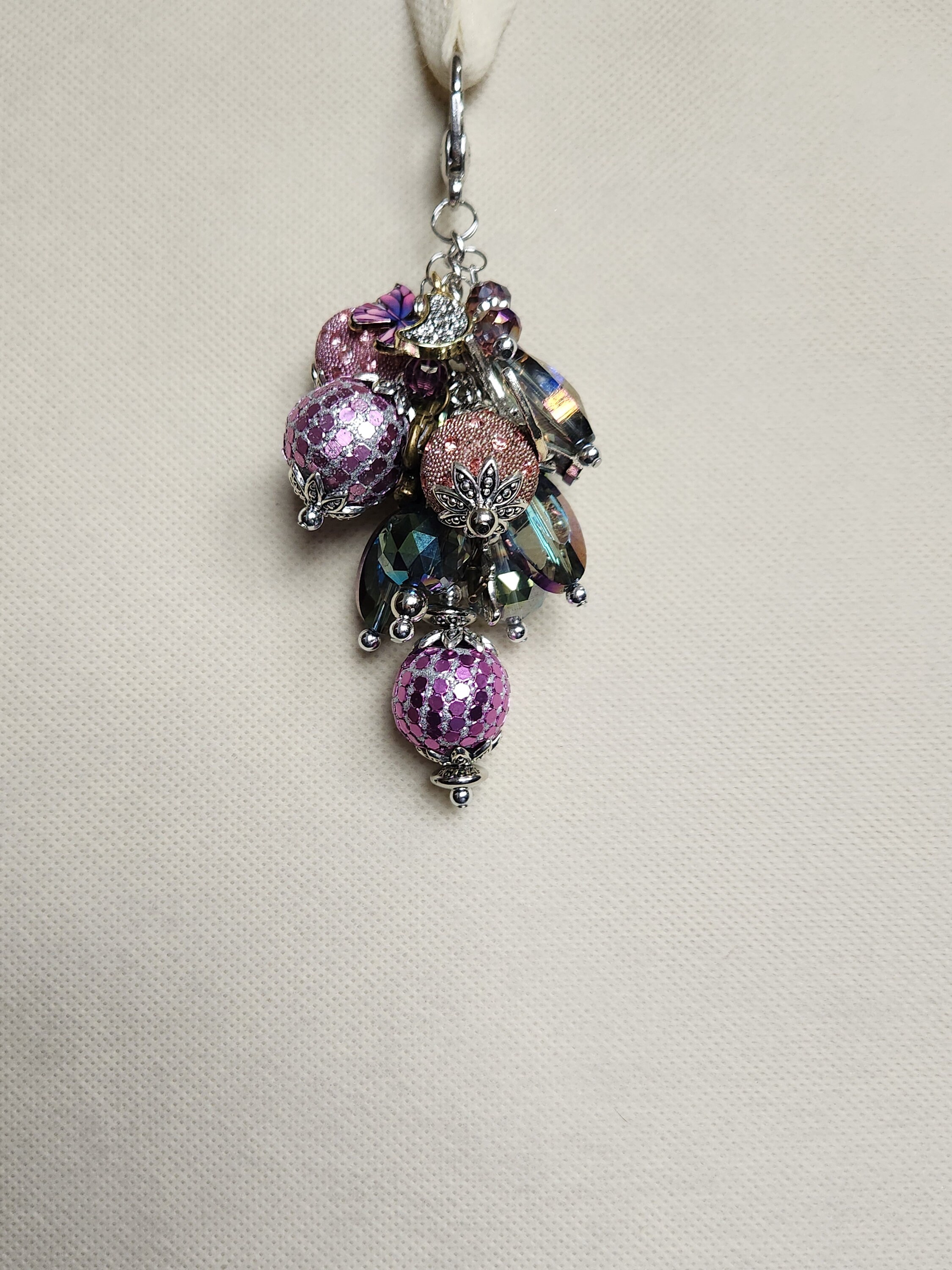 Chunky Charm Dangle for a Junk Journal, Key Chain Dangle, Purse Charm ...