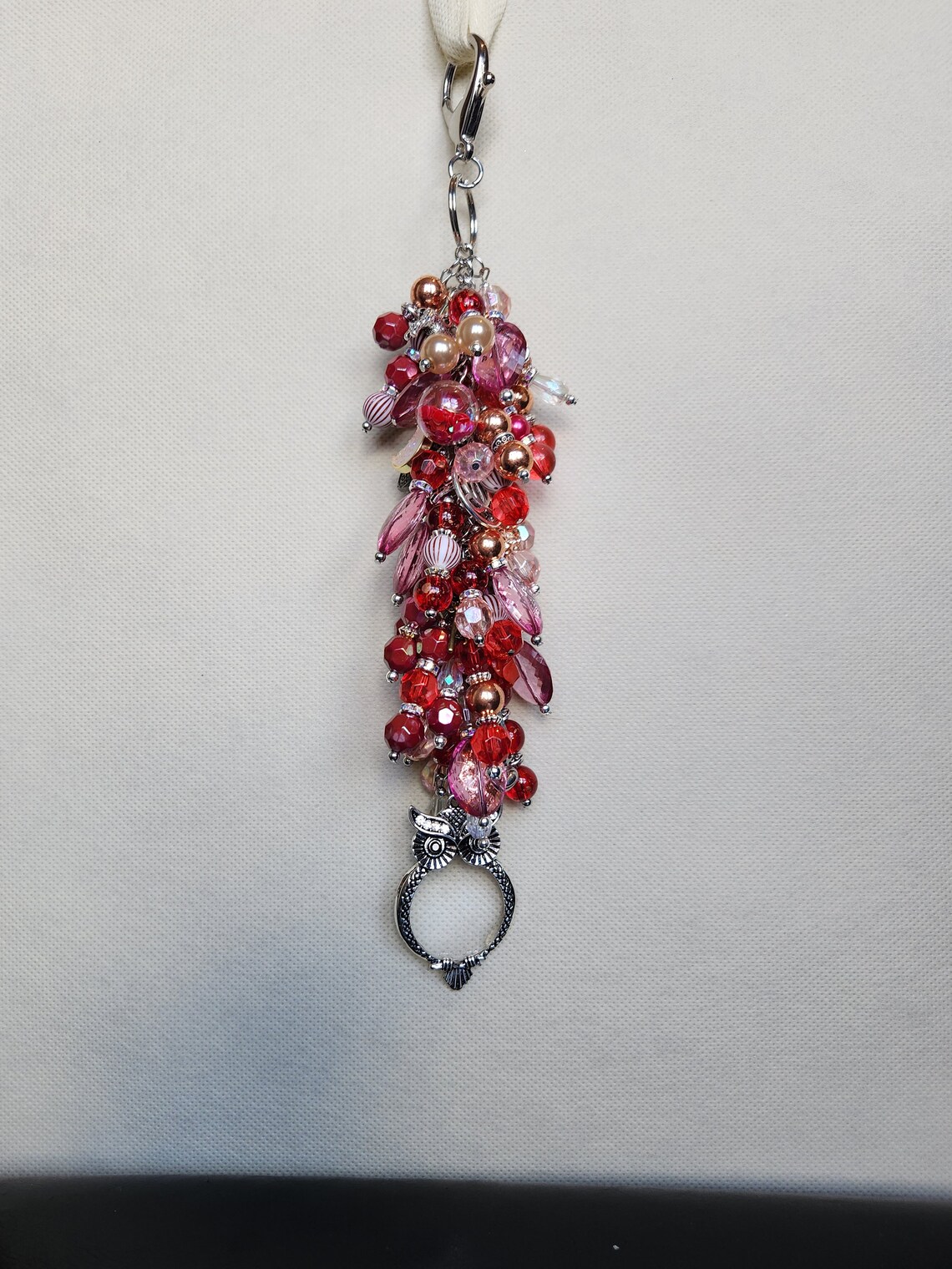 Chunky Charm Dangle for a Junk Journal, Key Chain Dangle, Purse Charm ...