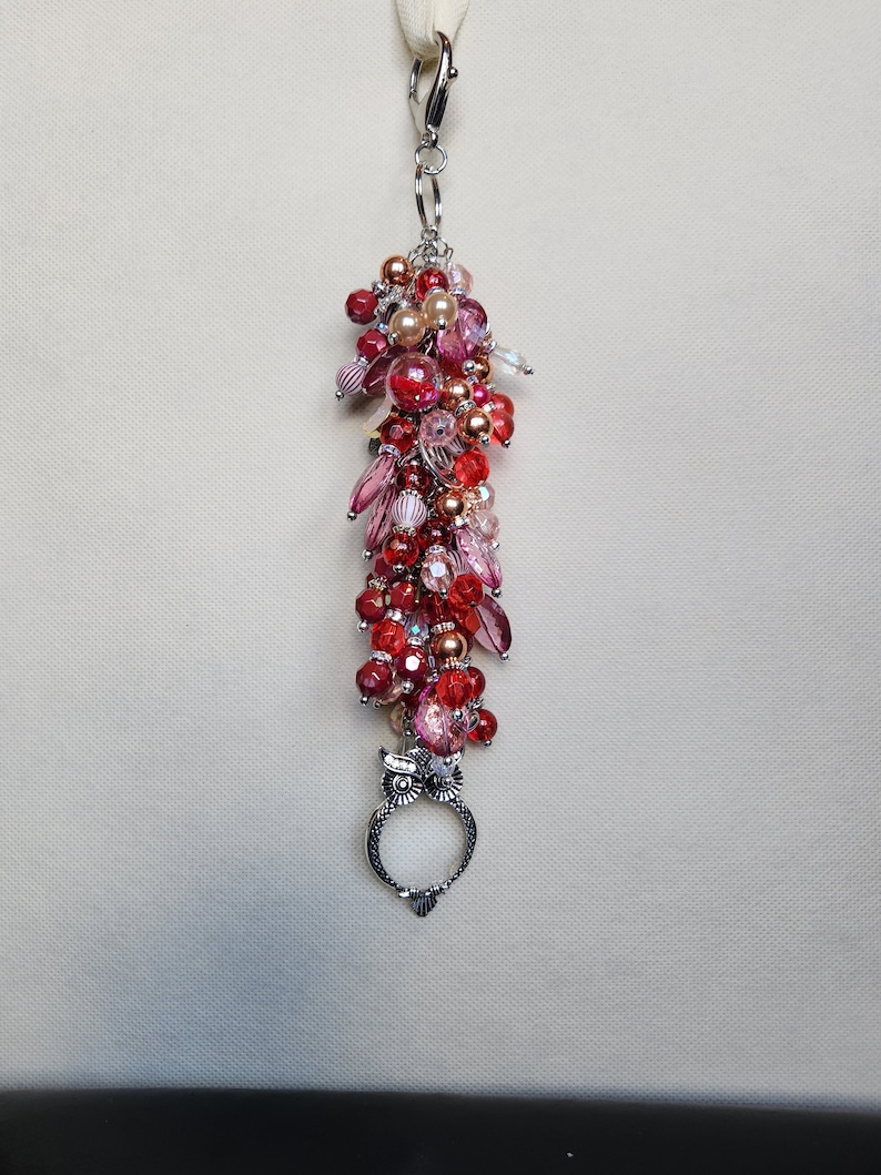Chunky Charm Dangle for a Junk Journal, Key Chain Dangle, Purse Charm ...